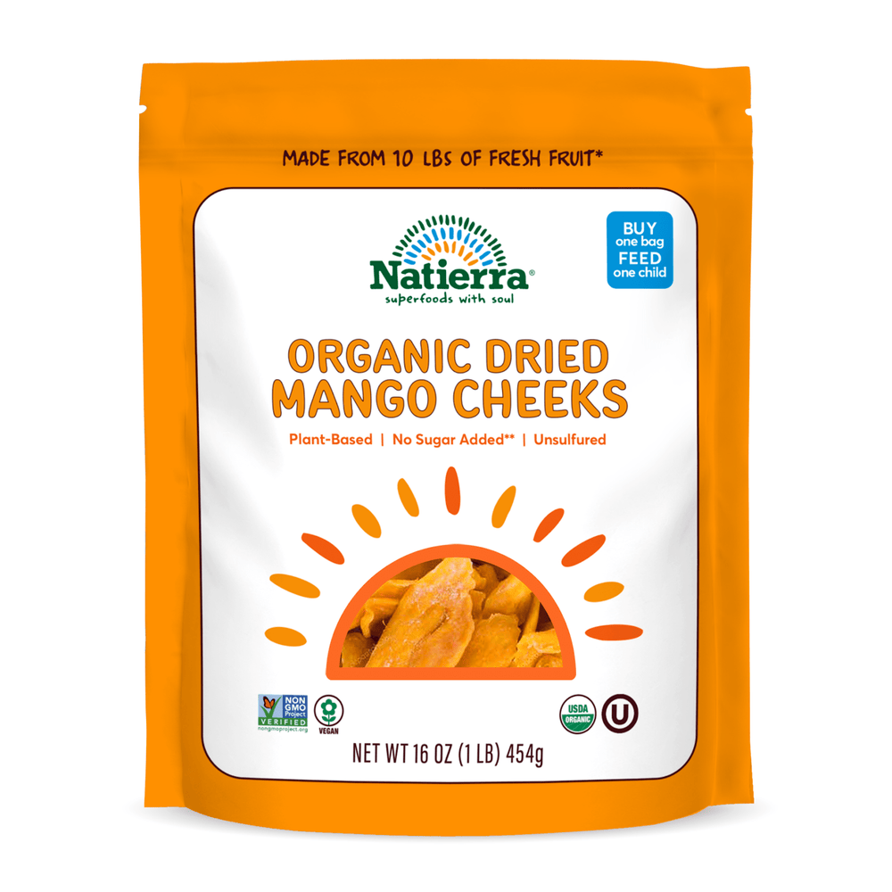 Organic Dried Mango Cheeks