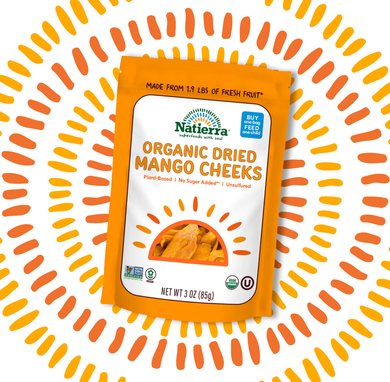 Organic Dried Mango Cheeks